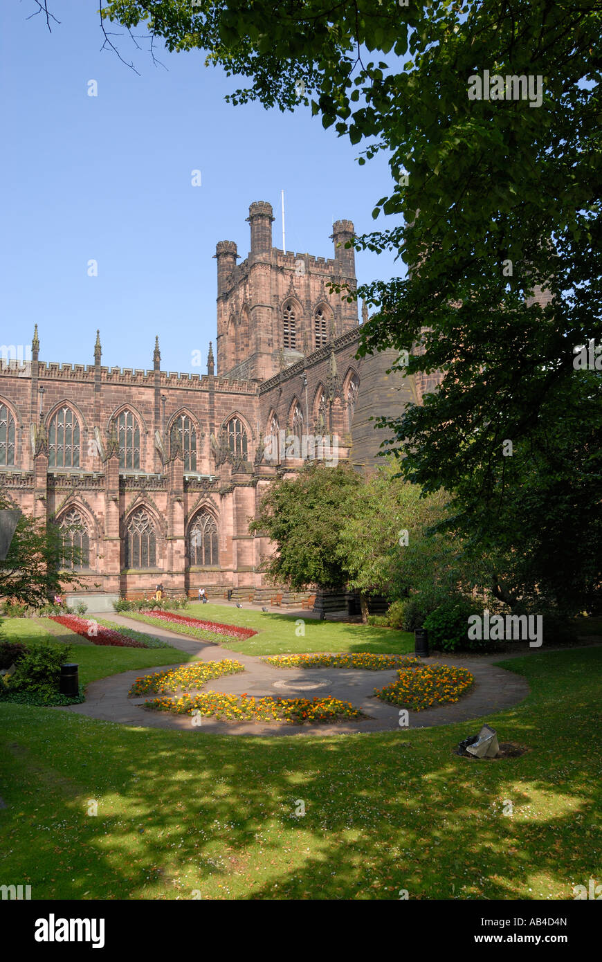 Chester Cathedral in the city of Chester administrative centre for the ...