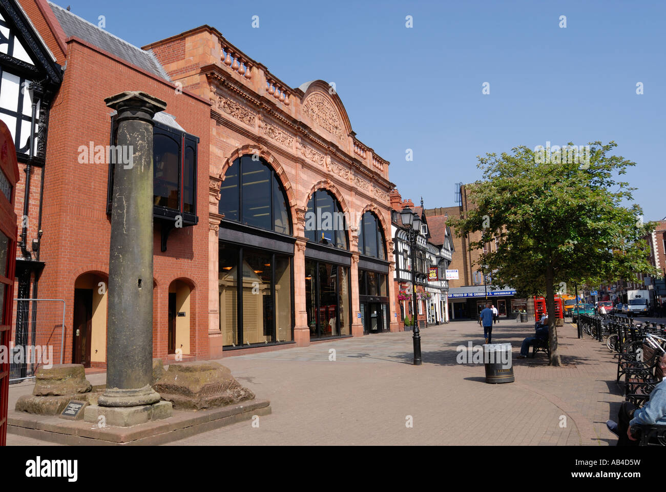Chester Library based in the refurbished building in Northgate Street ...