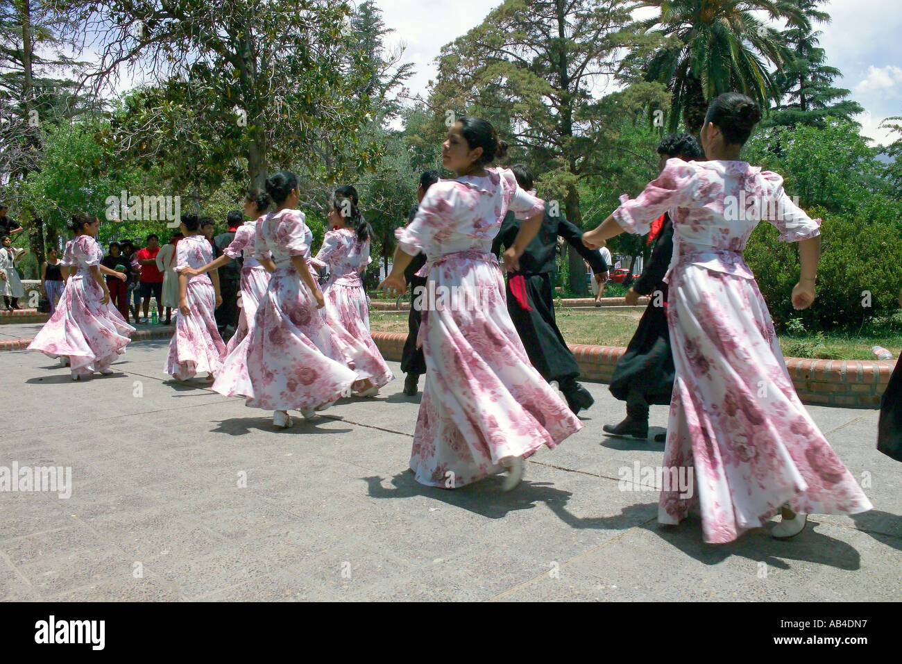 Dancers at a local festival in traditional costume Stock Photo - Alamy