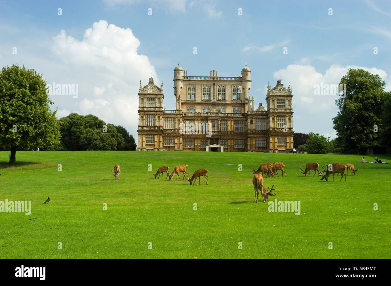 Wollaton Hall Wollaton Nottinghamshire Notts Stock Photo - Alamy