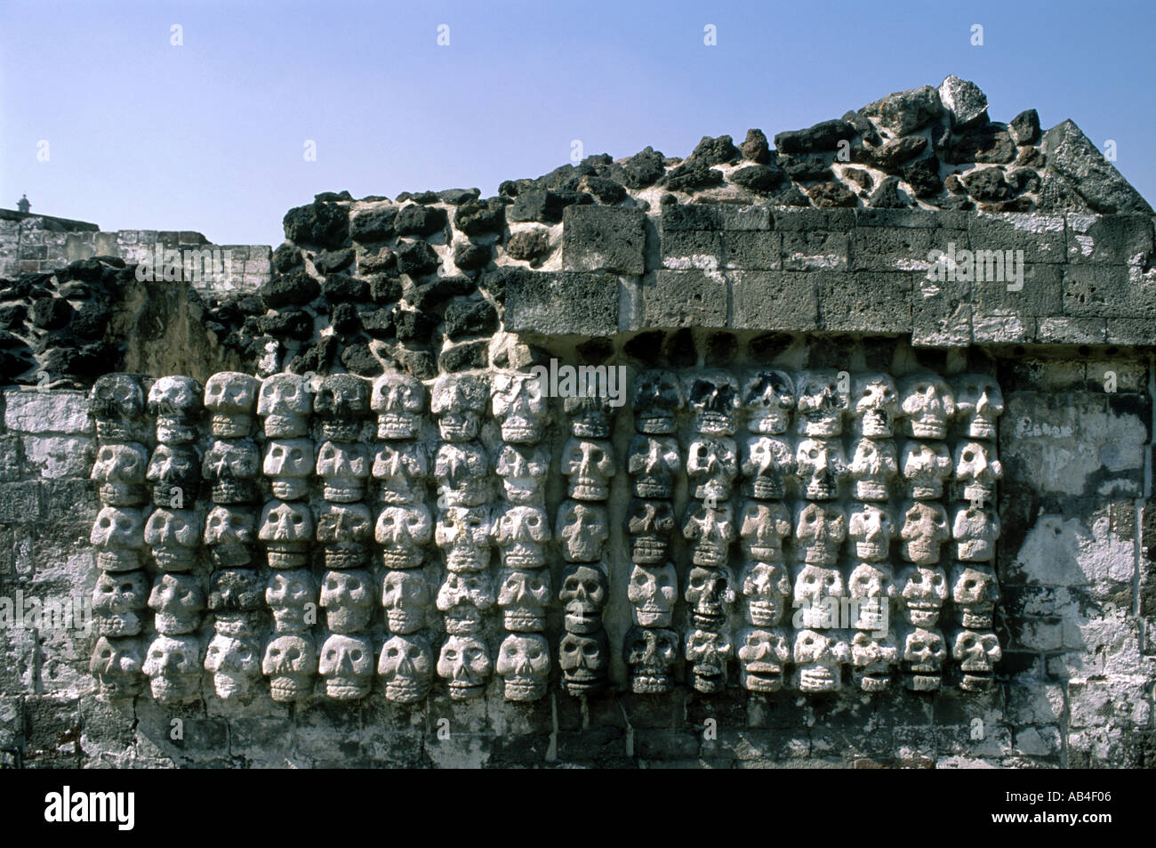 Aztec skulls templo mayor hi-res stock photography and images - Alamy