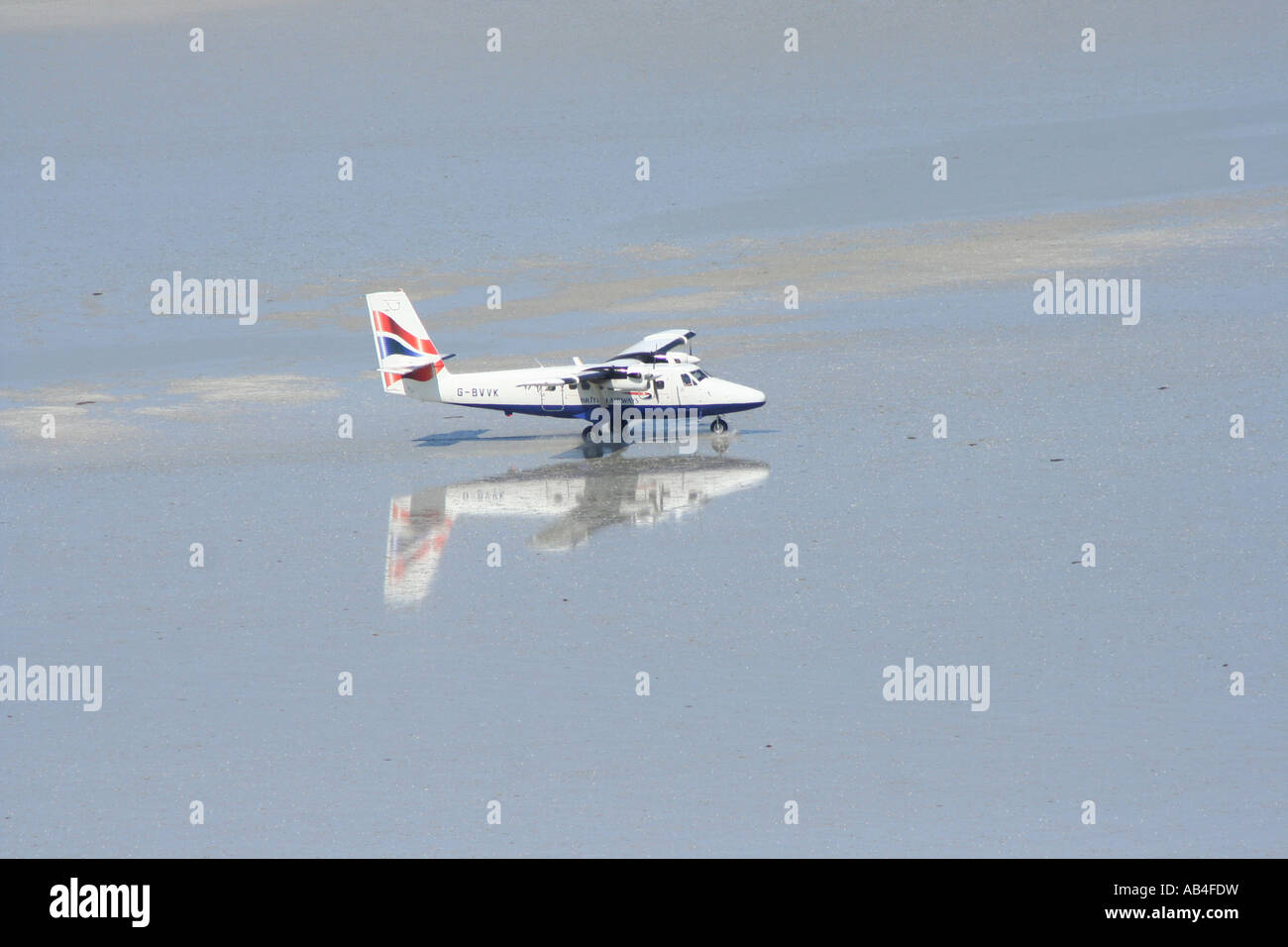 Airplane taking off at barra airport hi-res stock photography and ...