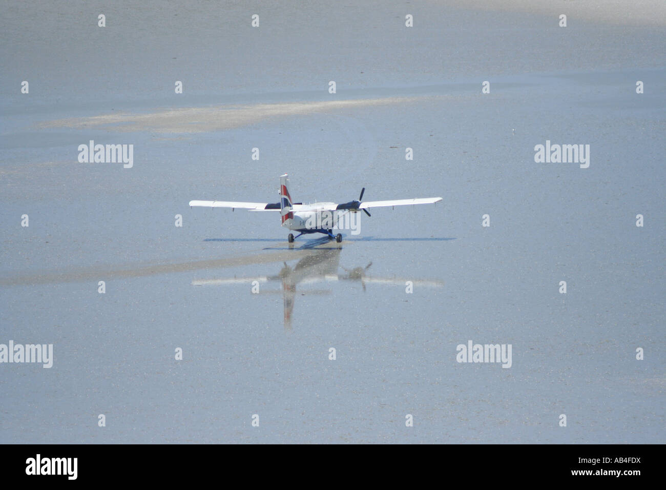 Airplane taking off at barra airport hi-res stock photography and ...