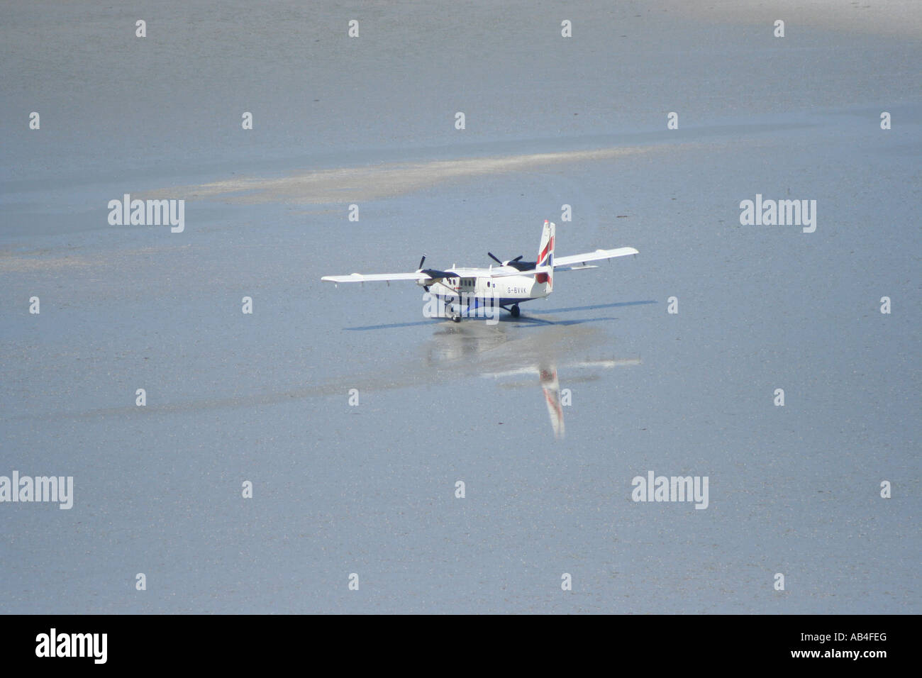 Airplane taking off at barra airport hi-res stock photography and ...