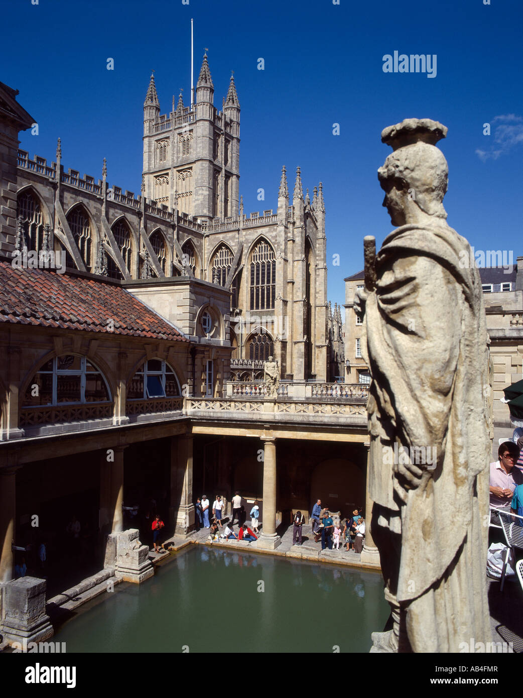 Bath, Roman Baths Stock Photo - Alamy