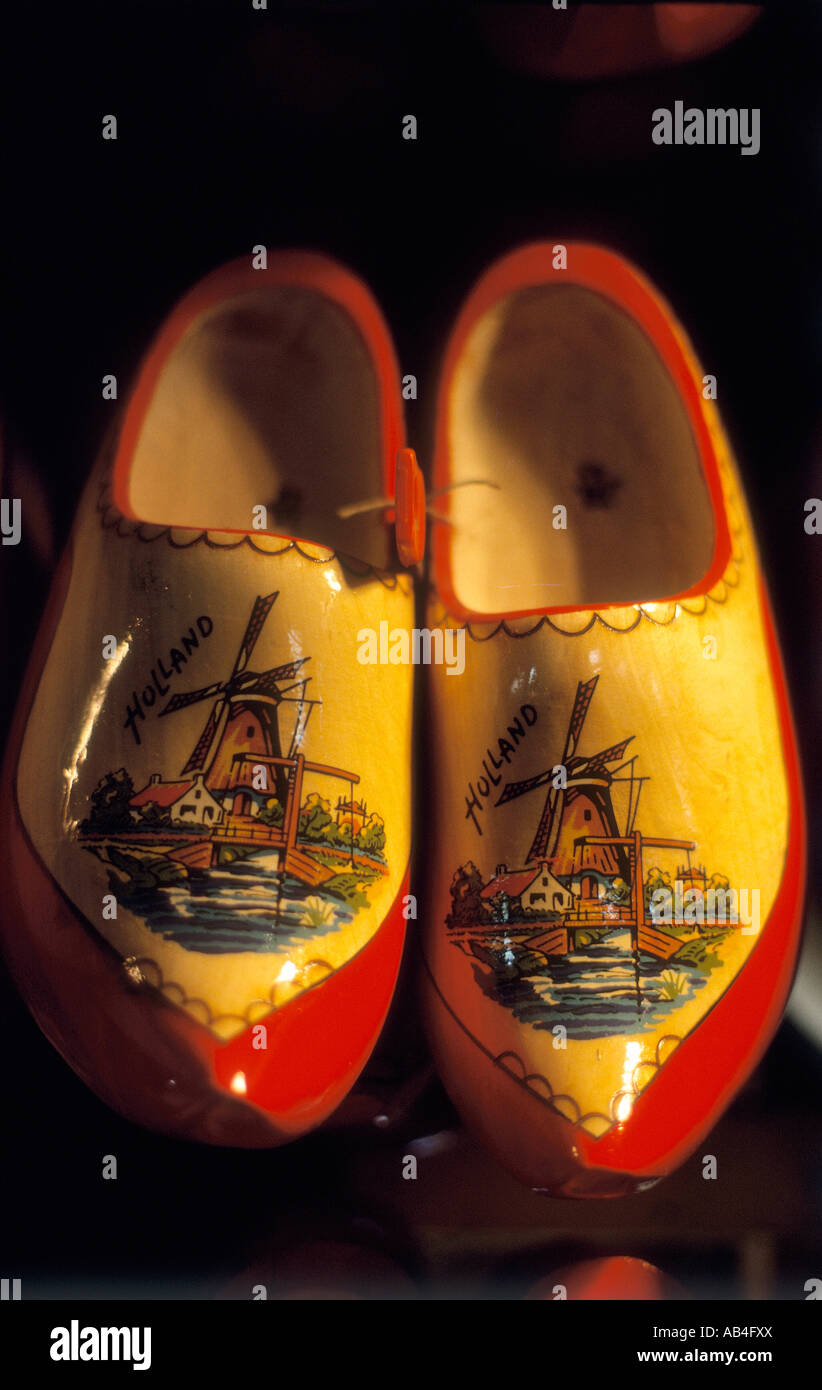 Two pairs of dutch clogs hi-res stock photography and images - Alamy