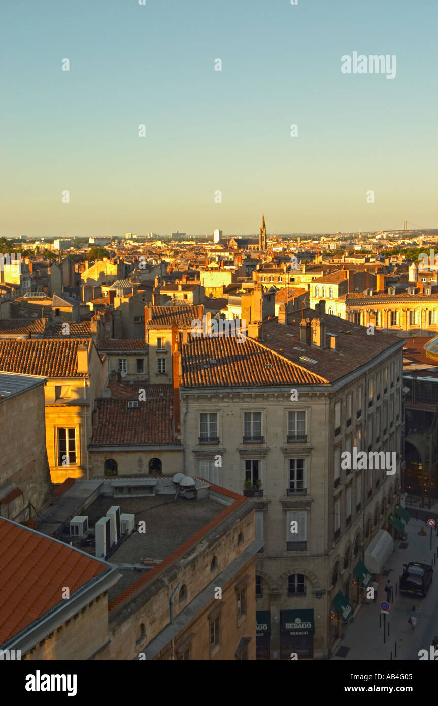 Bordeaux birds eye view hi-res stock photography and images - Alamy