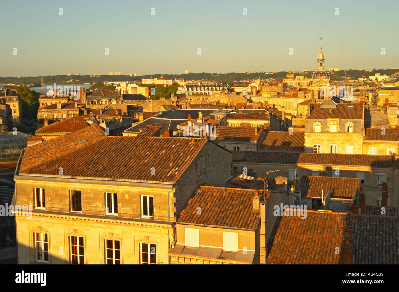 Bordeaux birds eye view hi-res stock photography and images - Alamy