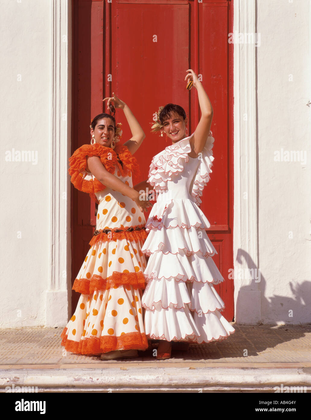 Andalucia, Flamenco Dancers Stock Photo - Alamy