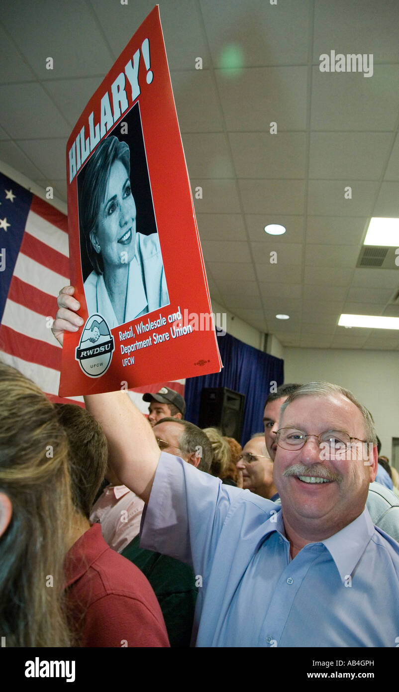 Hillary Clinton Presidential Campaign High Resolution Stock Photography ...