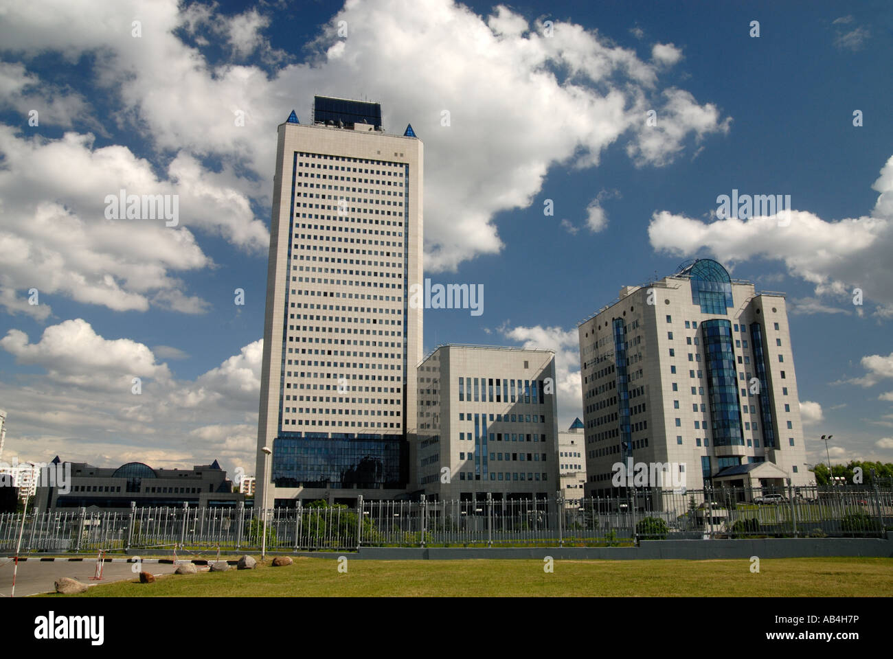 Gazprom headquarters in Moscow Stock Photo - Alamy