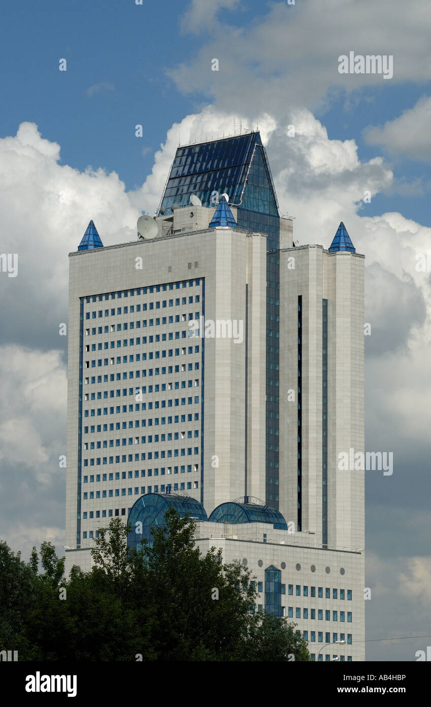 Gazprom headquarters in Moscow Stock Photo - Alamy