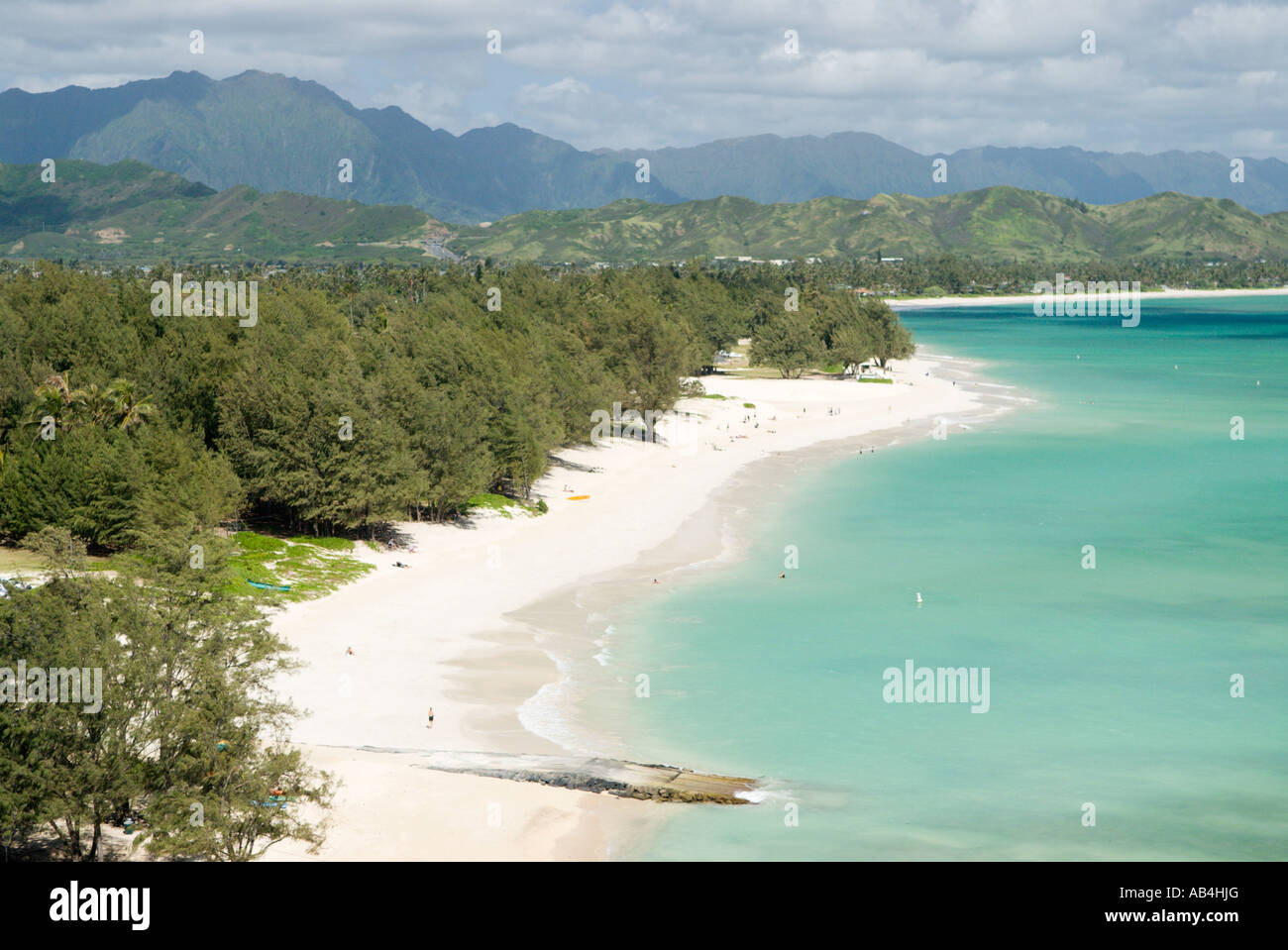 Kailua Beach, Kailua, Oahu, Hawaii Stock Photo - Alamy