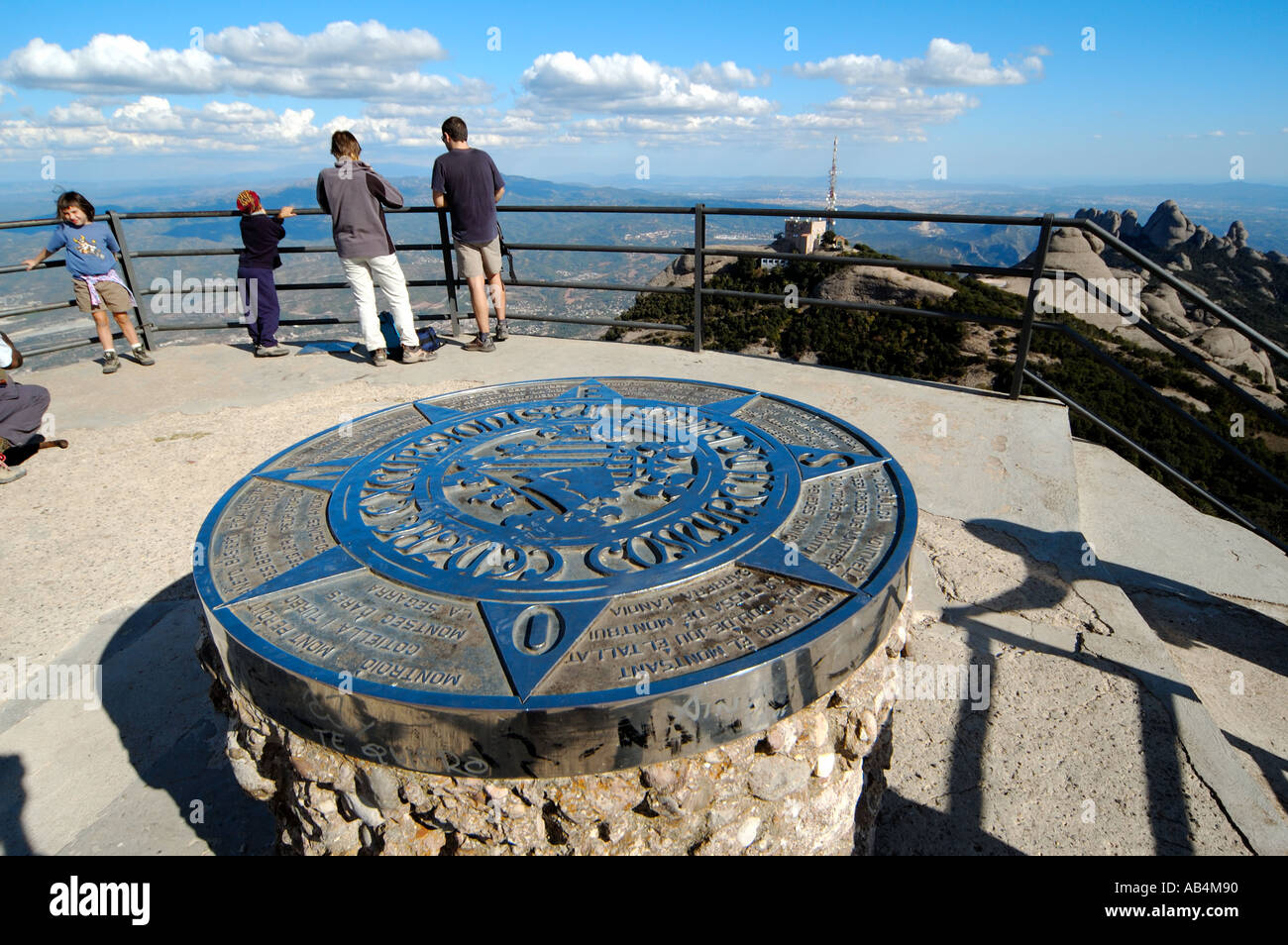Montserrat spain walkers hi-res stock photography and images - Alamy
