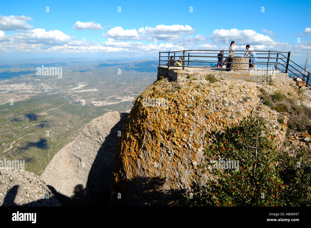 Montserrat spain walkers hi-res stock photography and images - Alamy