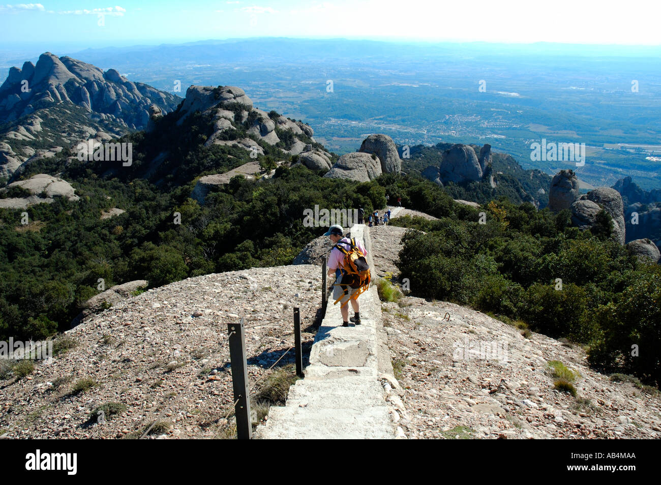 Spain sant jeroni catalonia path hi-res stock photography and images ...