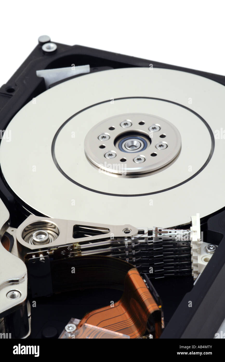 Internal details of computer Hard Disk Drive (HDD Stock Photo - Alamy