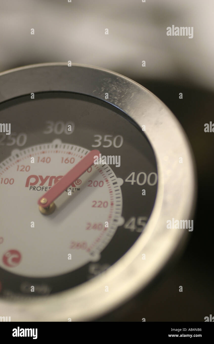 frying thermometer reading 350 degrees Stock Photo - Alamy
