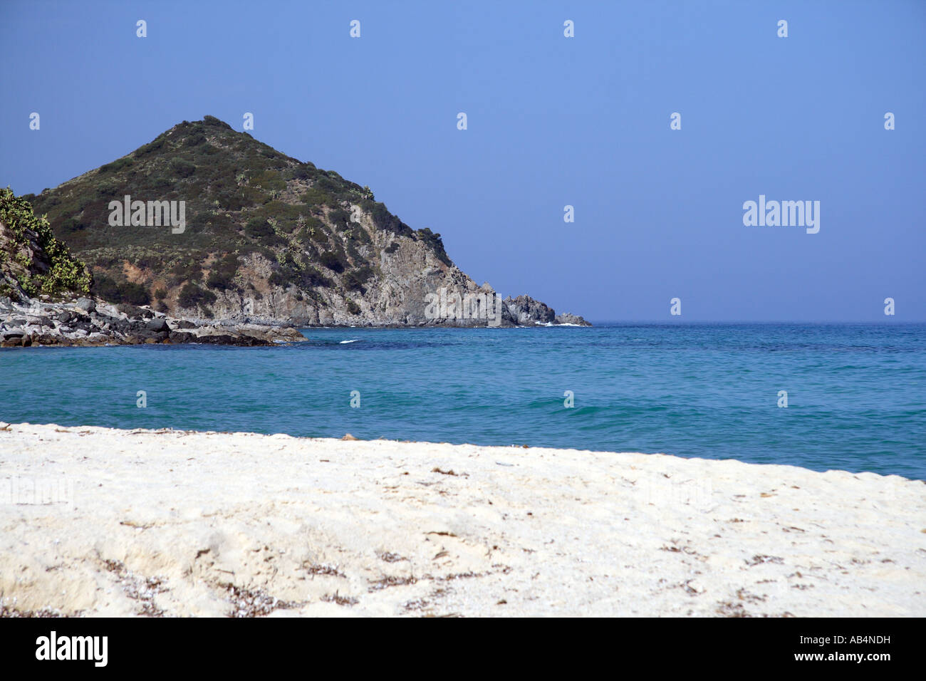 Castiadas' beach in the south of Sardinia - Italy Stock Photo - Alamy