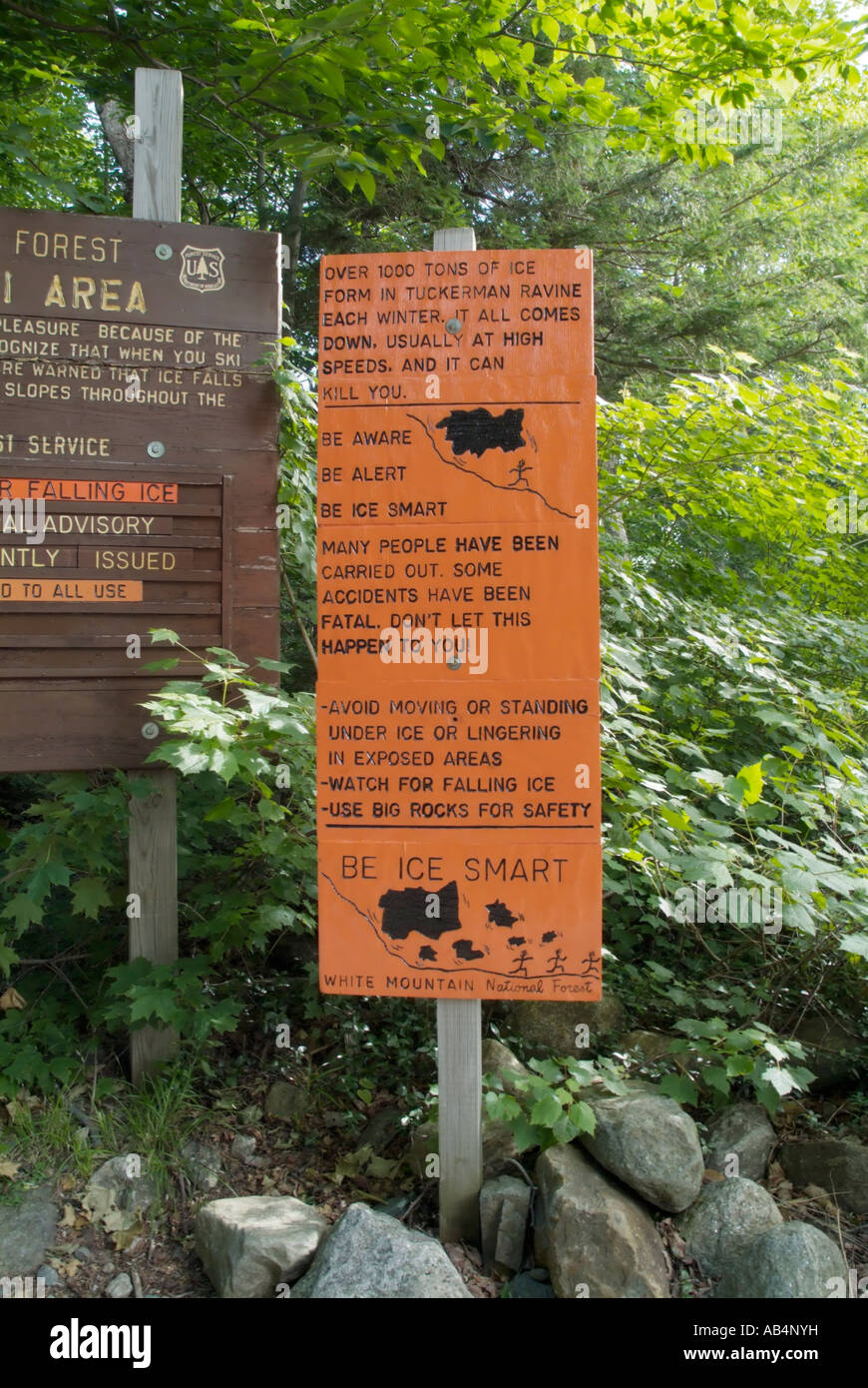 Presidential range warning sign hi-res stock photography and images - Alamy