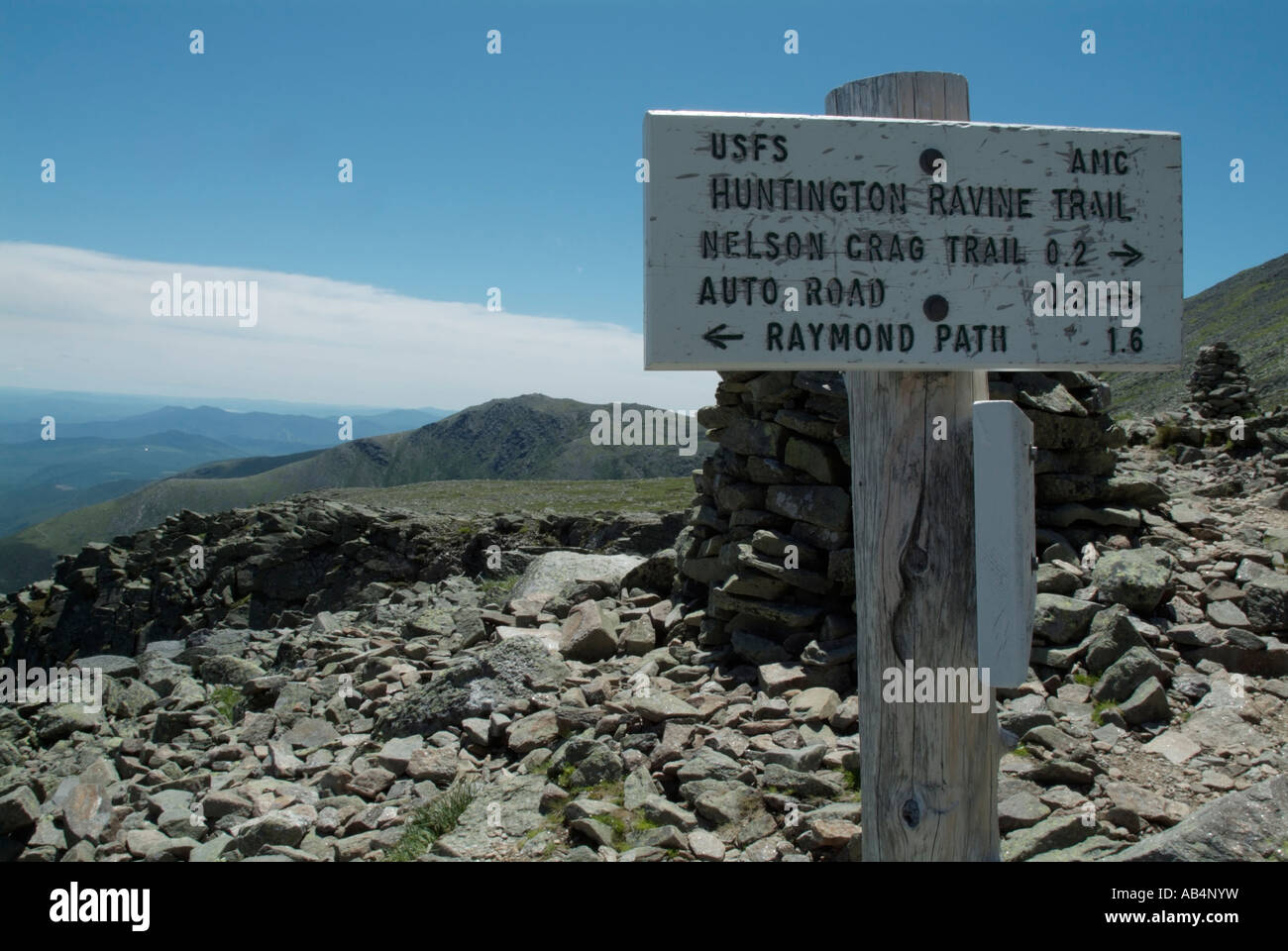 Mount Washington, Huntington Ravine White Mountains New Hampshire USA ...