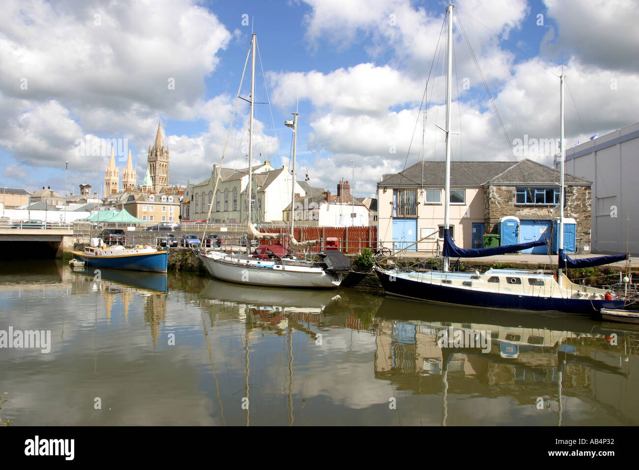 "Lemon Quay" Truro Cornwall UK Stock Photo - Alamy