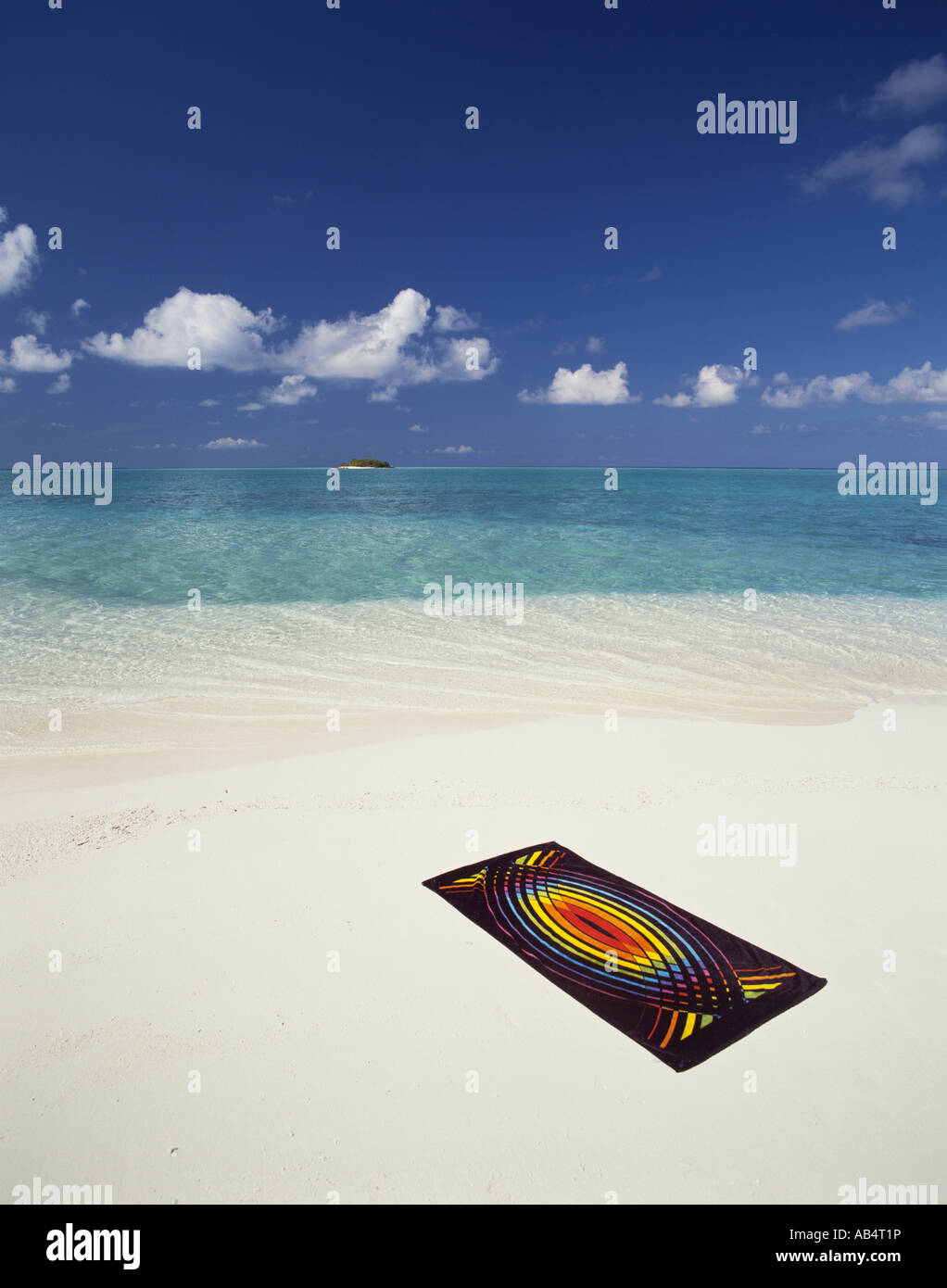 Maldives, Beach Scene Stock Photo - Alamy