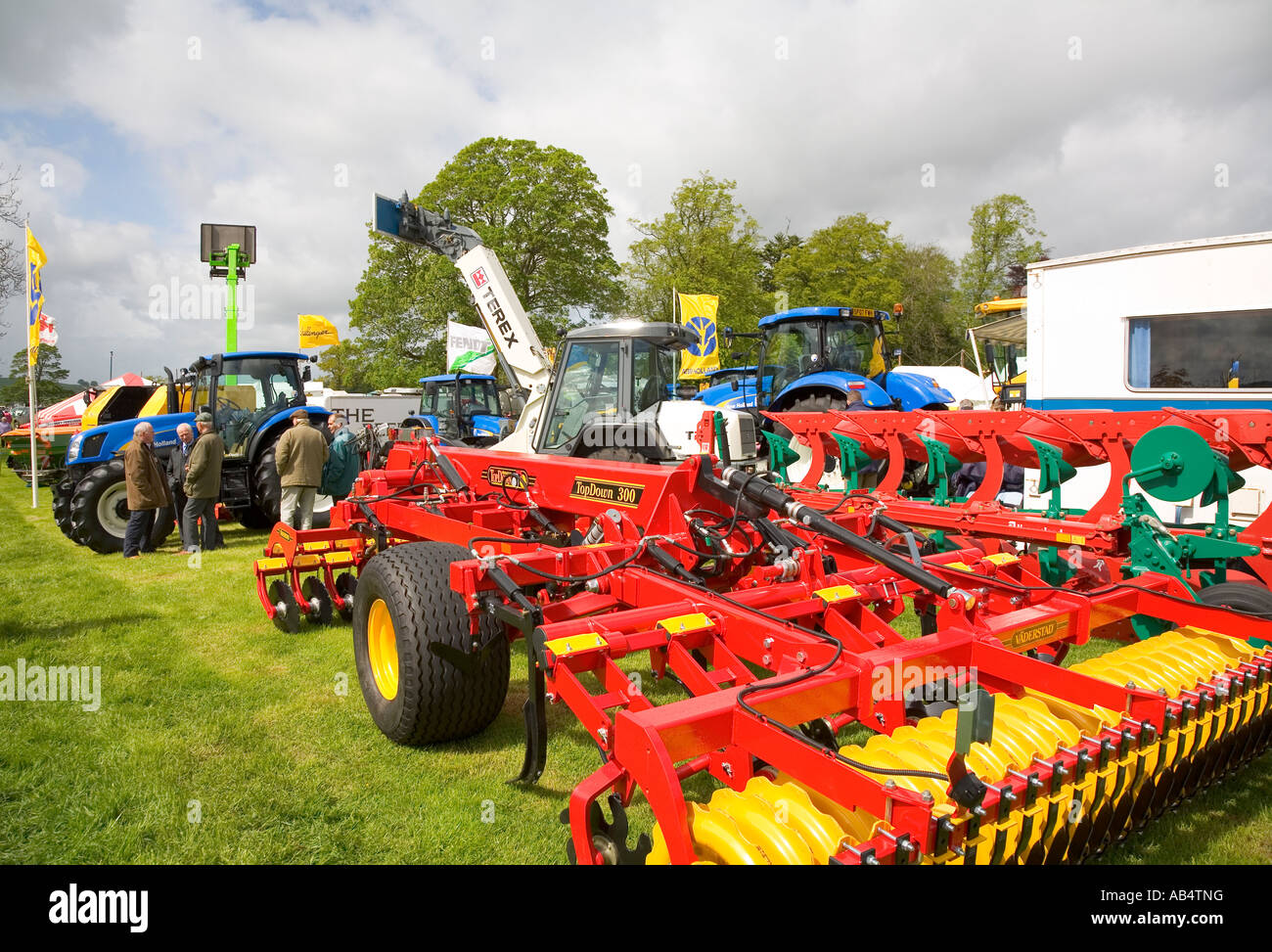New farming machinery on display at agriculture farm show in FIfe ...