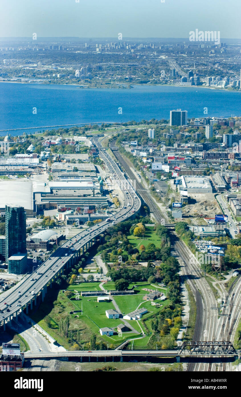 view from cnn tower Toronto canada Stock Photo - Alamy