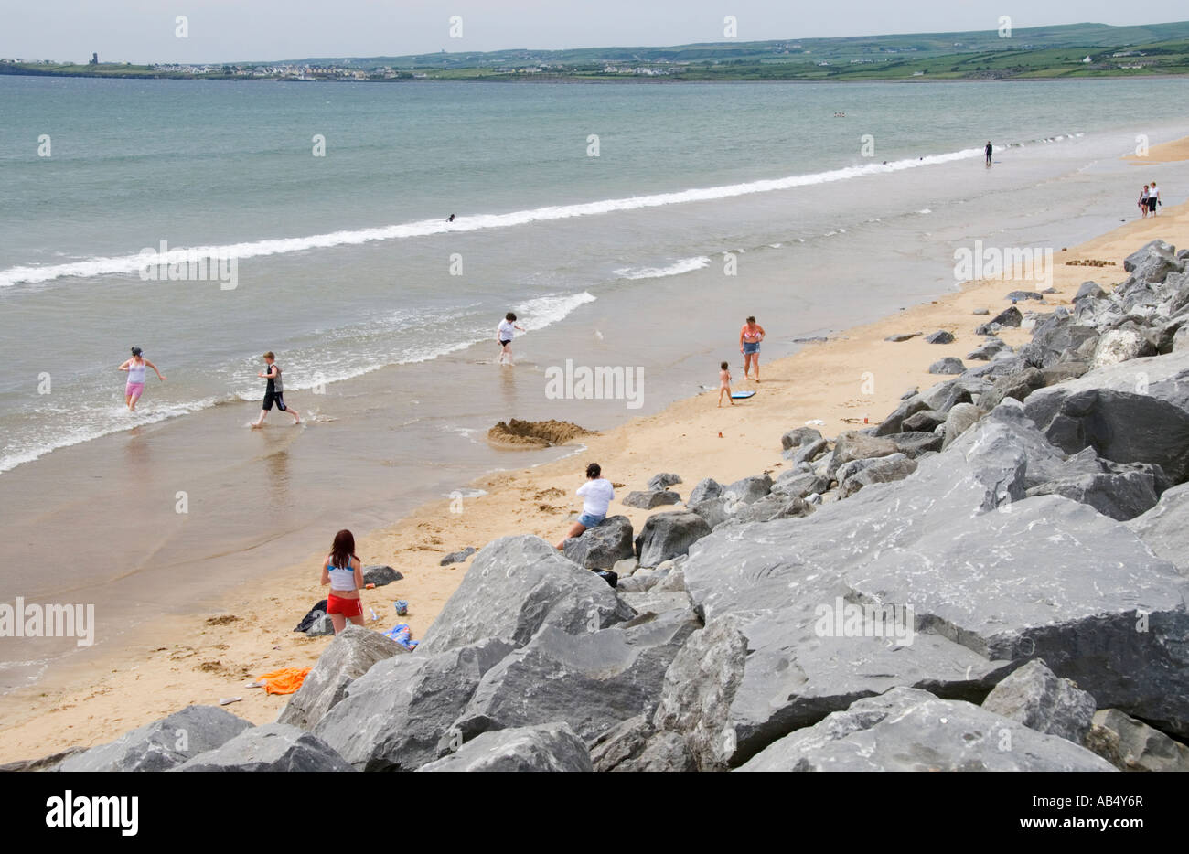 Lahinch beach, county clare hi-res stock photography and images - Alamy