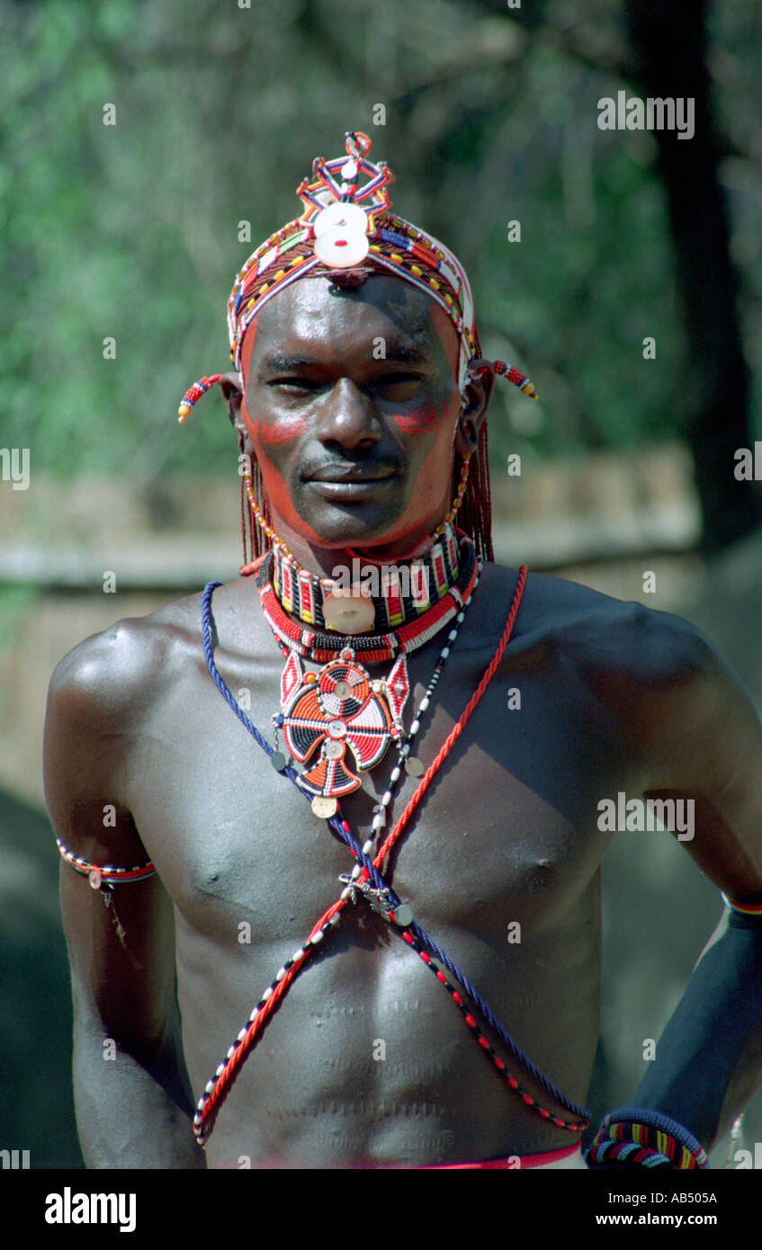 Samburu tribesman hi-res stock photography and images - Alamy