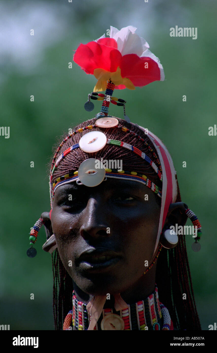 Samburu tribesman hi-res stock photography and images - Alamy