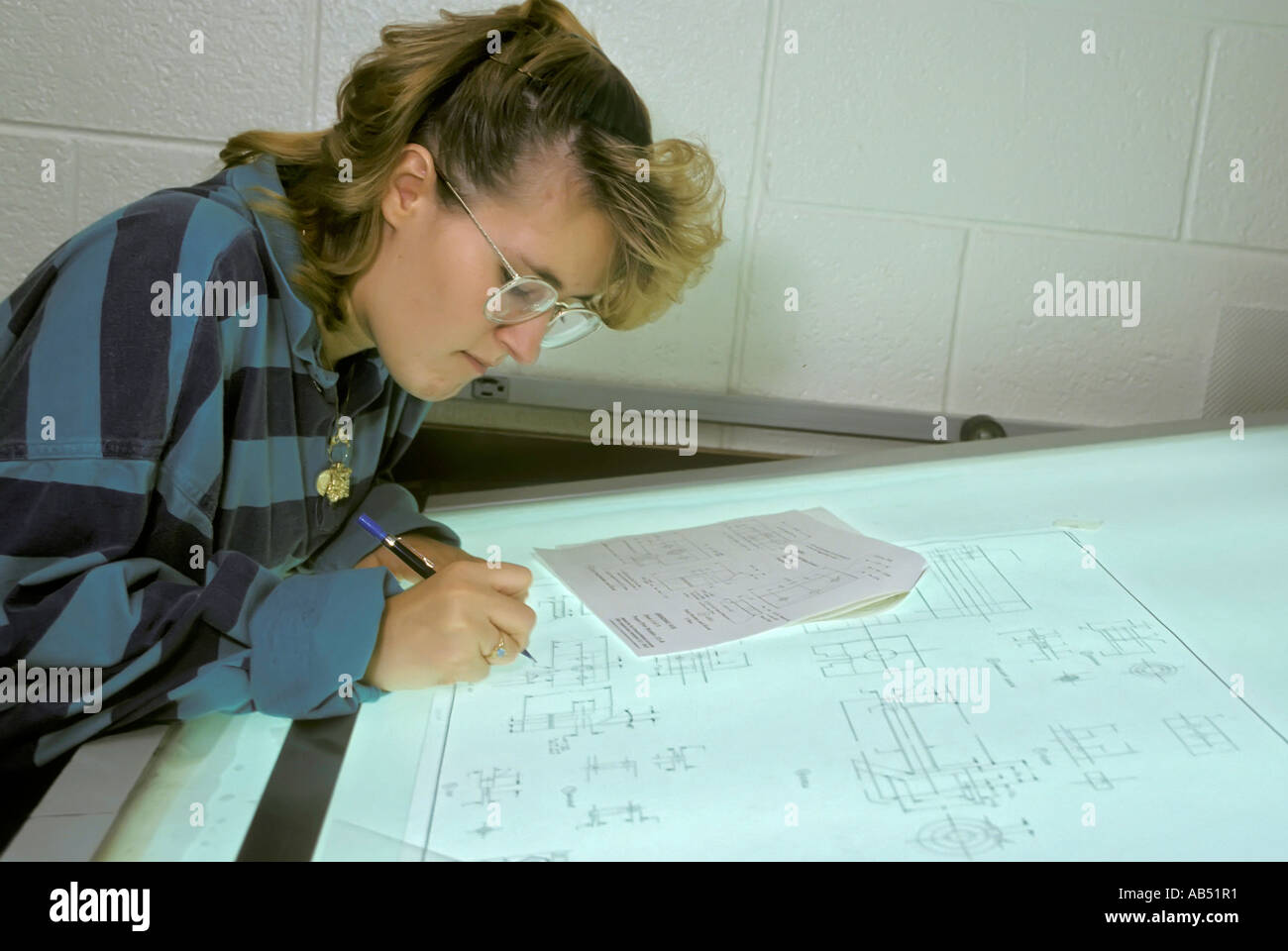 drawing Drafting and architecture Stock Photo - Alamy