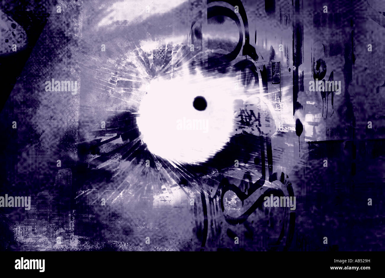 a street artwork for the modern age Stock Photo - Alamy