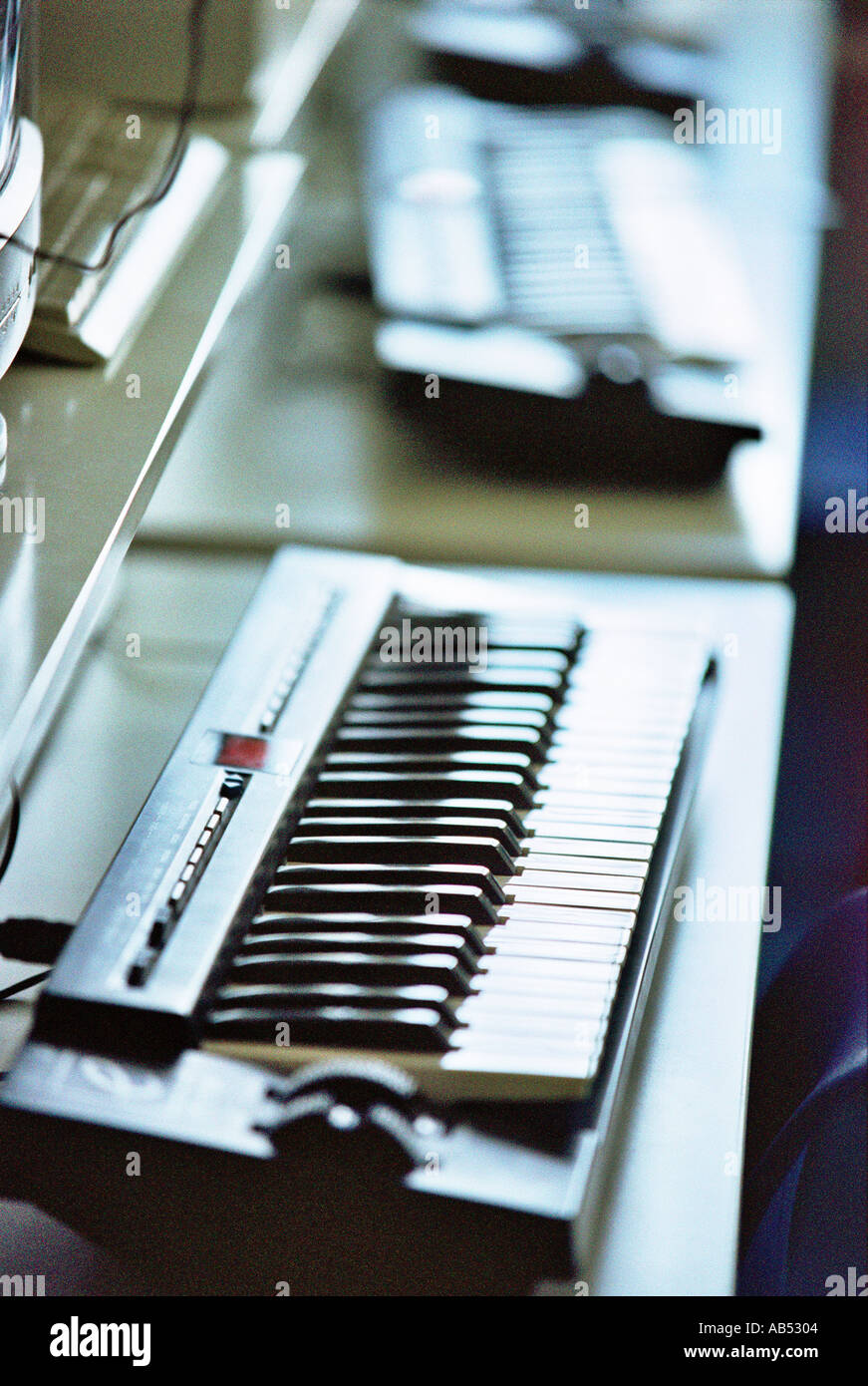 music organ instrument beat harmony Stock Photo - Alamy