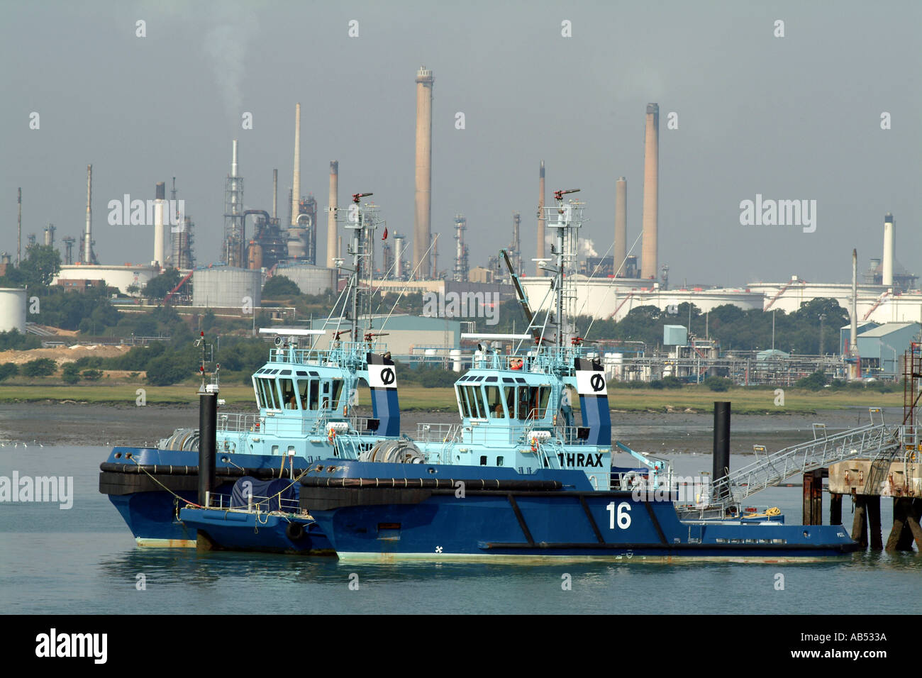 Fawley refinery marine terminal hi-res stock photography and images - Alamy
