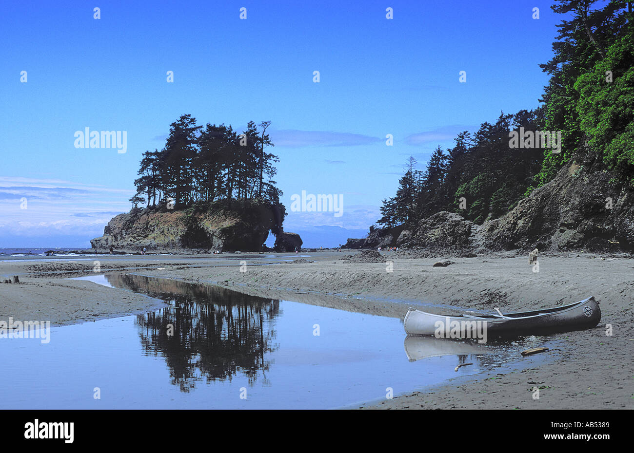 Salt Creek Recreation Area near Port Angeles Washington State USA Stock ...