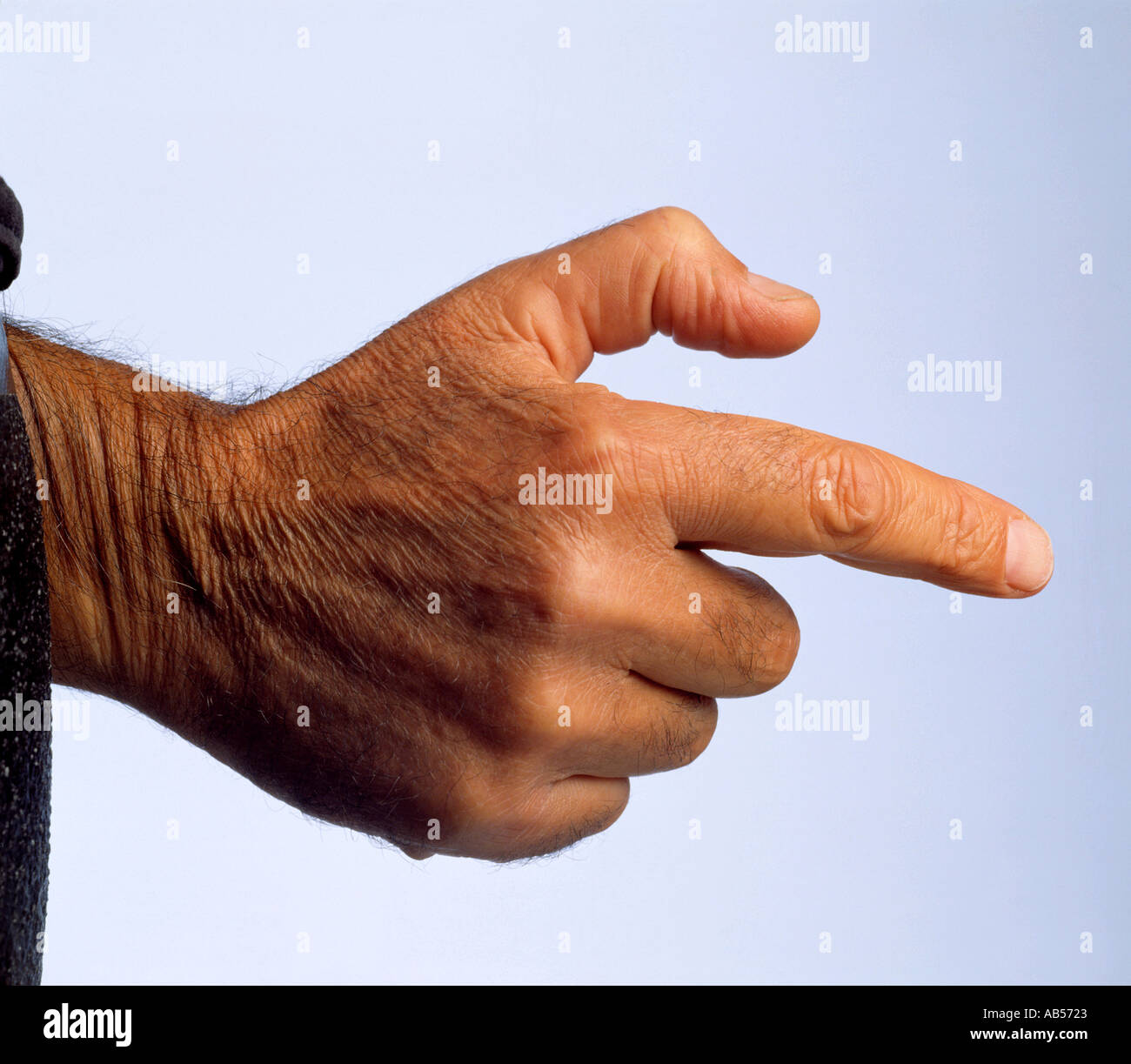 forefinger of hand Stock Photo - Alamy