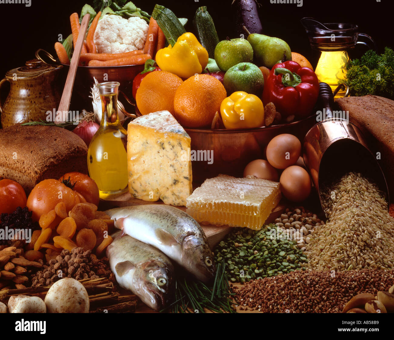 Colourful food oil selection hi-res stock photography and images - Alamy