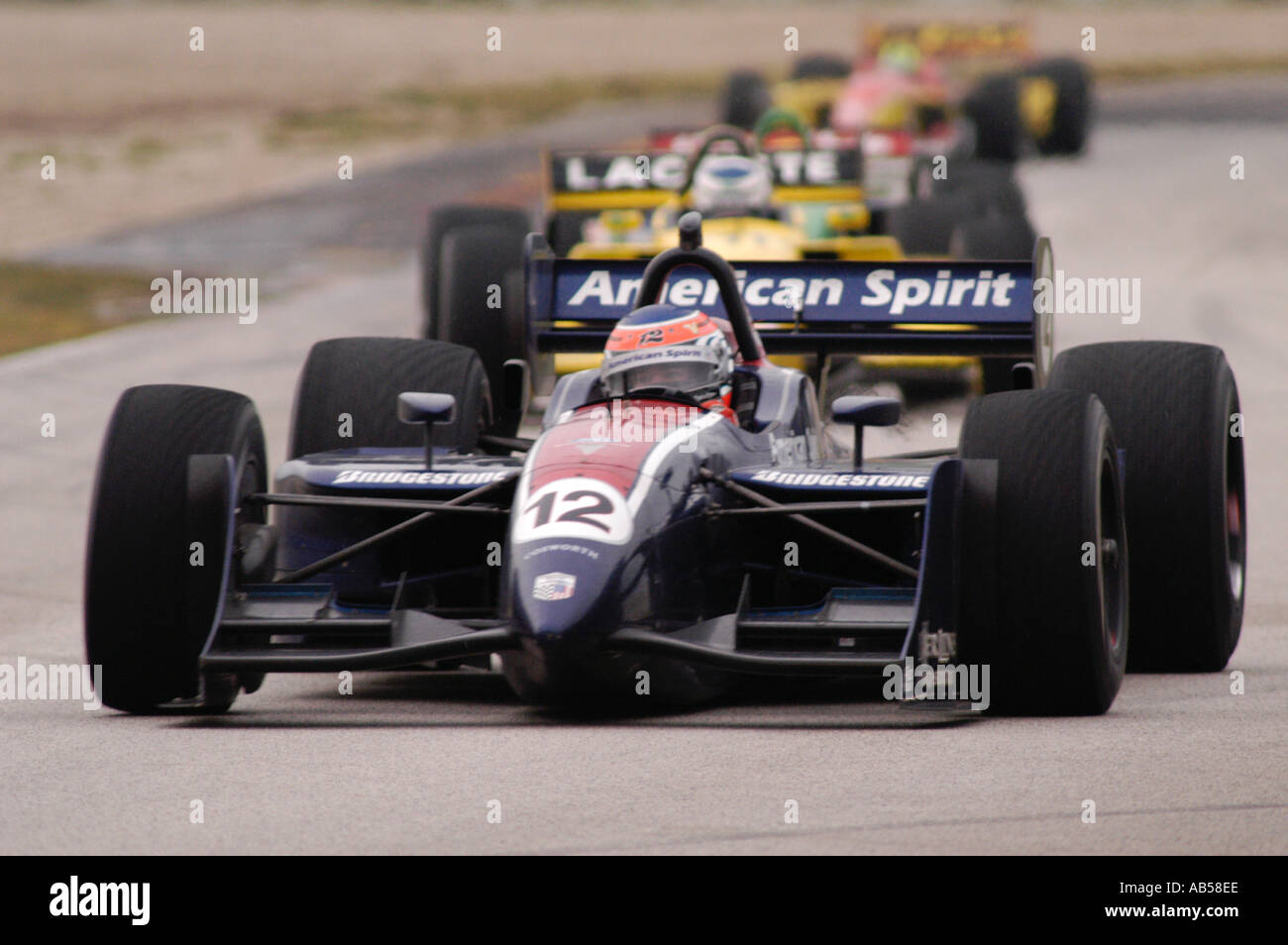Jimmy Vasser followed by Mario Haberfeld at the Grand Prix of Road ...
