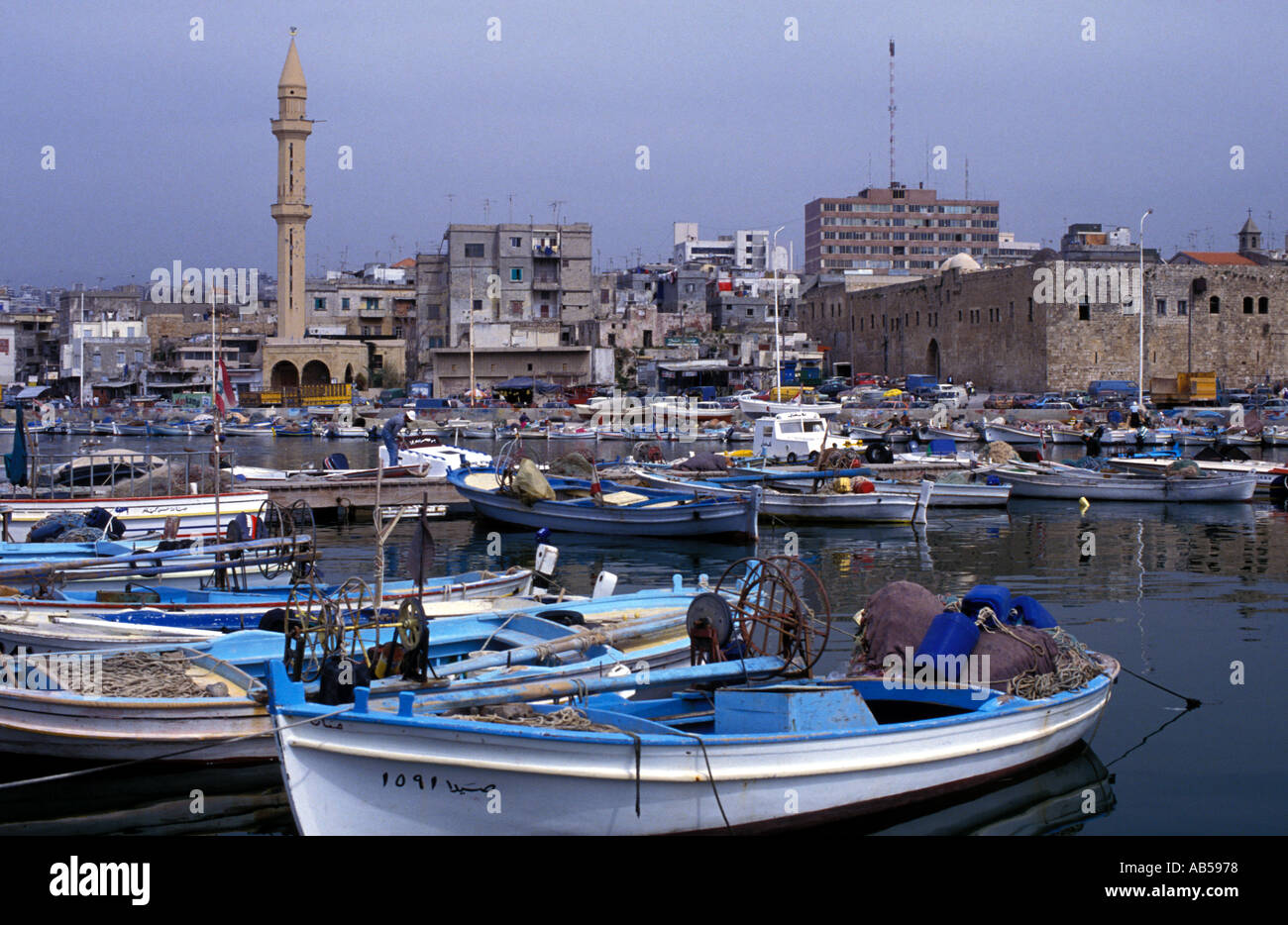 Mosque sidon saida lebanon hi-res stock photography and images - Alamy