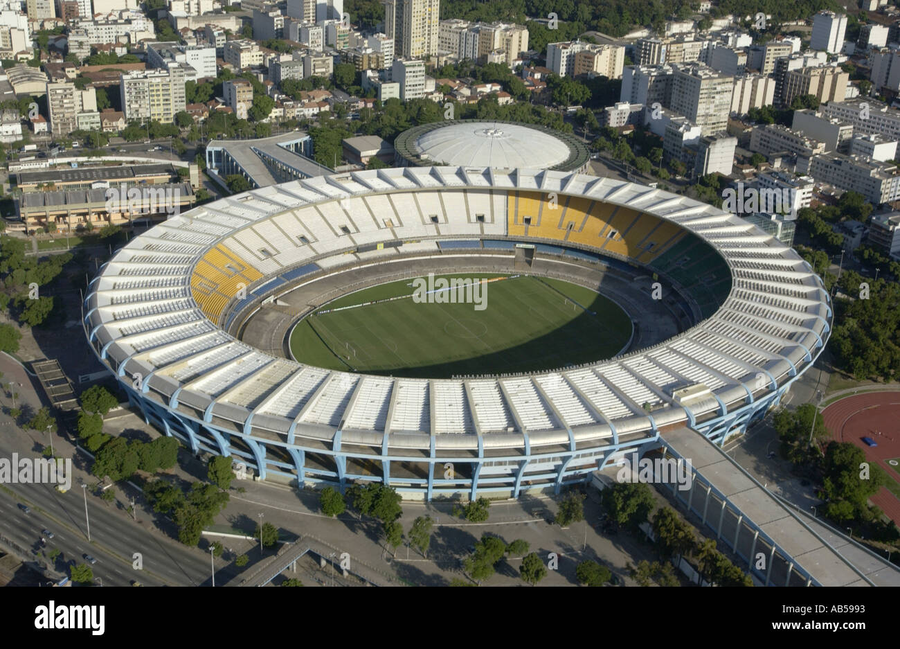 Aerial view of Maracana Stadium football stadium in Rio de Janeiro, Brazil Stock Photo - Alamy