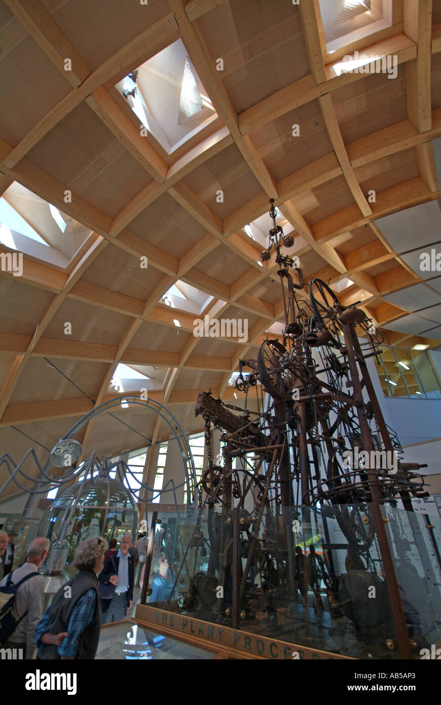 Eden project cornwall interior flowers hi-res stock photography and ...