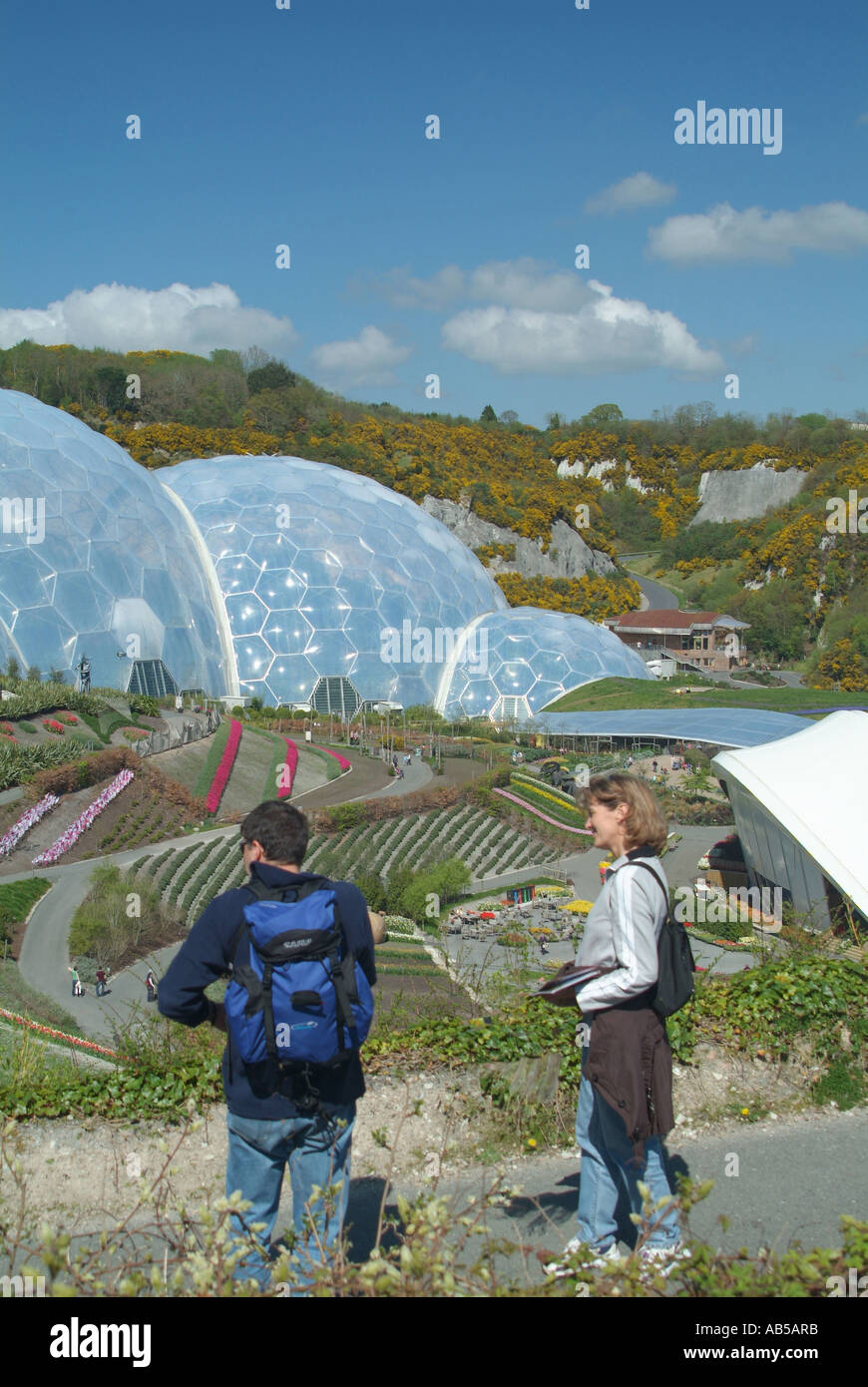 Eden Project Cornwall England Unitied Kingdom Stock Photo - Alamy