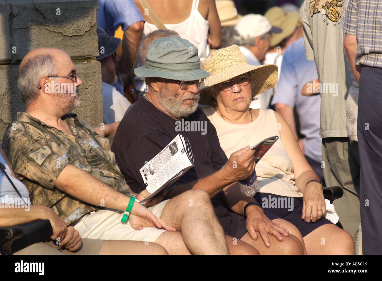 Music festival reading fans hi-res stock photography and images - Alamy