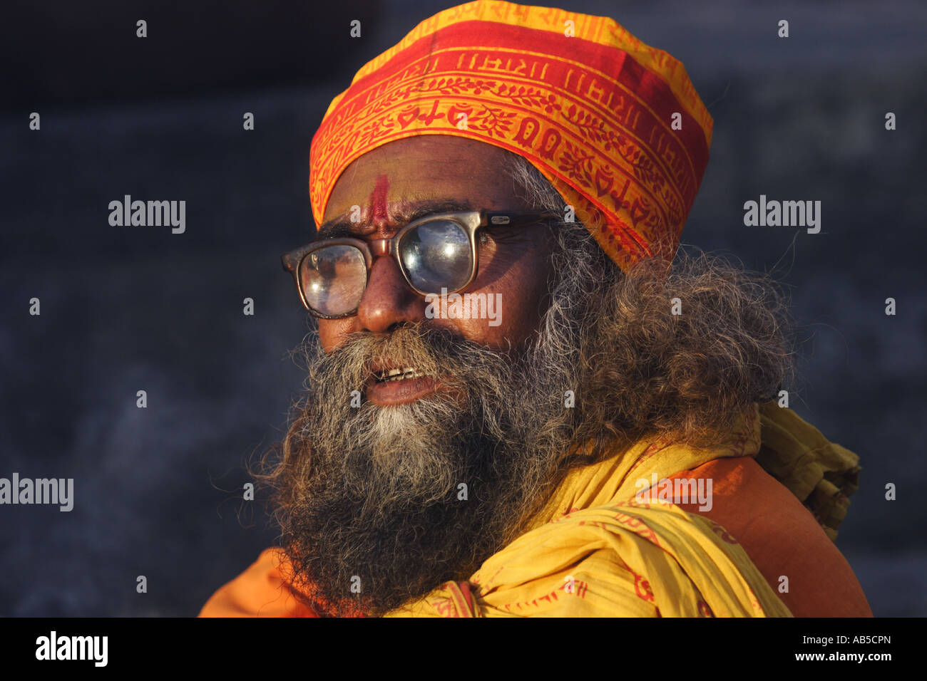 Asian priest man in glasses hi-res stock photography and images - Alamy