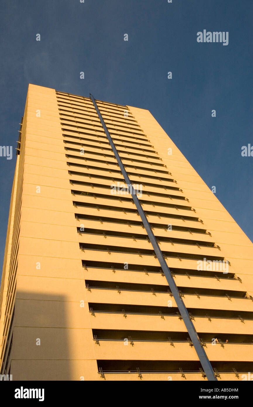 high rise council owned tower blocks in birmingham city center on ...