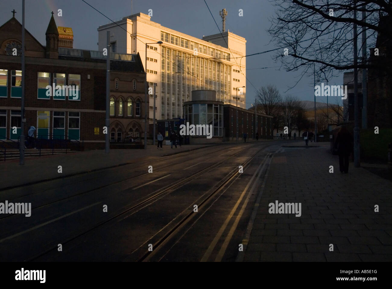 Newton building nottingham trent university hi-res stock photography ...
