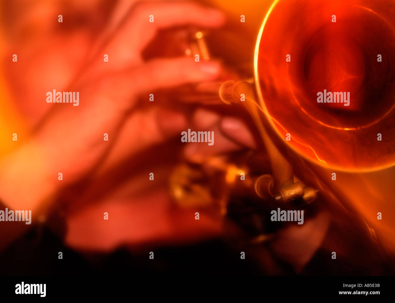 Old Man Playing Trumpet High Resolution Stock Photography and Images ...