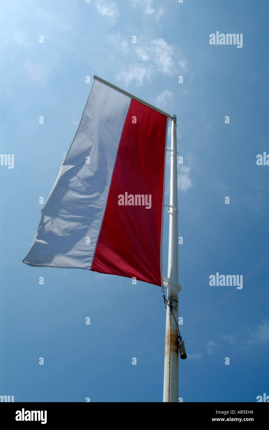 red, flag, on, beach, no, swimming, danger, dangerous, conditions, sea ...